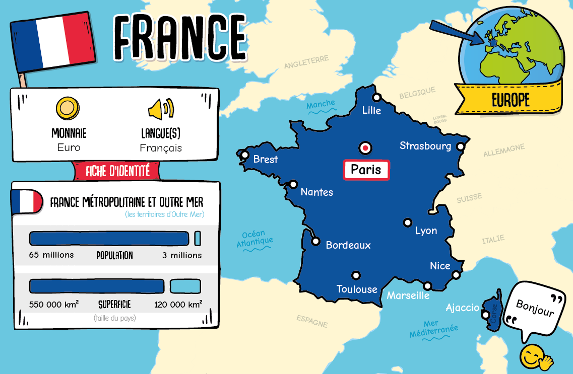 France – Partie 1 – Rallye lecture en ligne